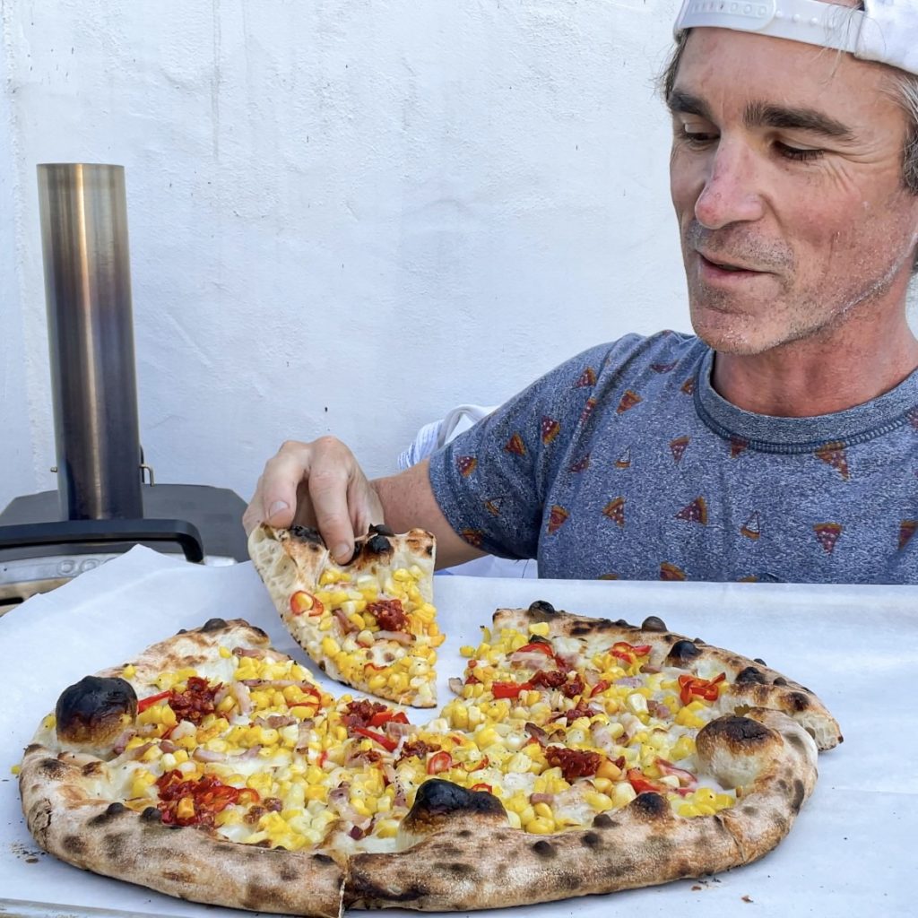 It's Corn! How to Make a Corn and Bacon Pizza